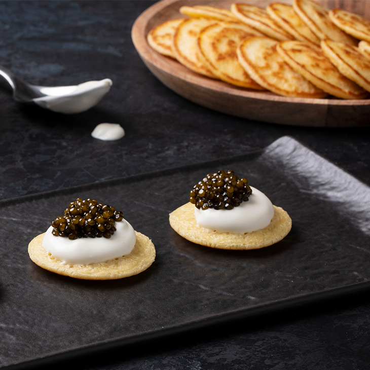 French Mini Blini – The Caviar Club